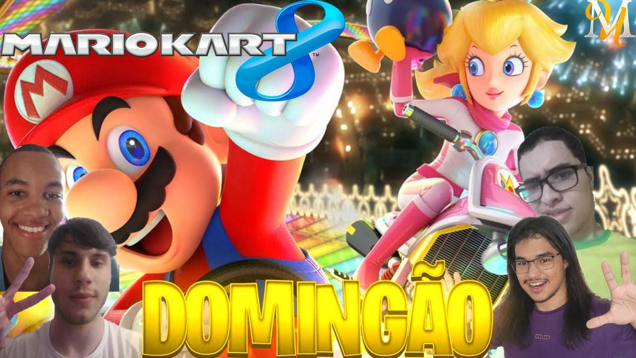 CAOS EM FORMA DE KART | 🔴MARIO KART 8🔴 - YouTube