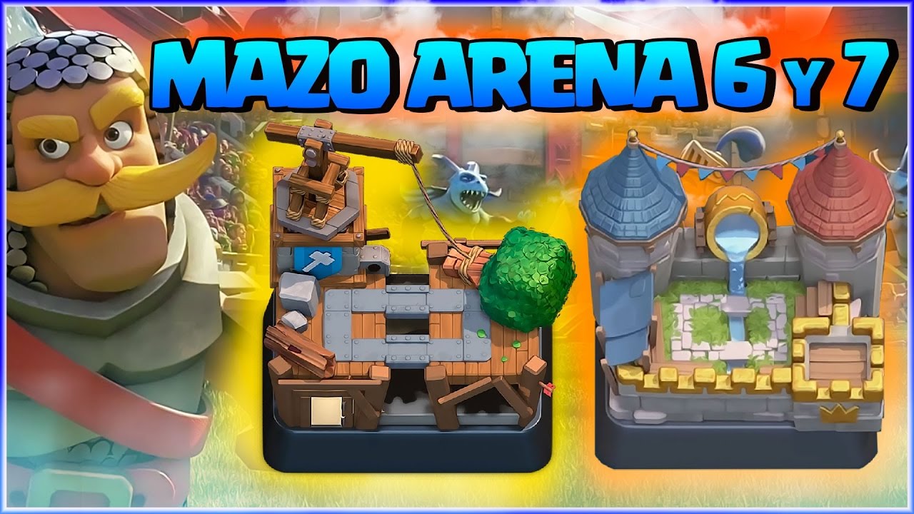 Mazo para salir de la arena 6 |Clash Royale - YouTube
