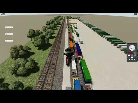 (BNSF ET44 + more) Southline District RO-Scale [Roblox] - YouTube