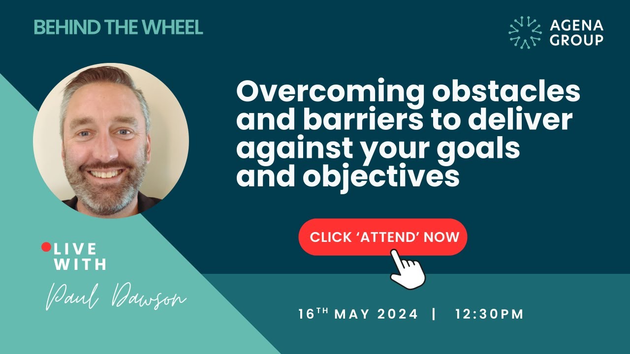 Behind the wheel - Overcoming obstacles and barriers to deliver against ...