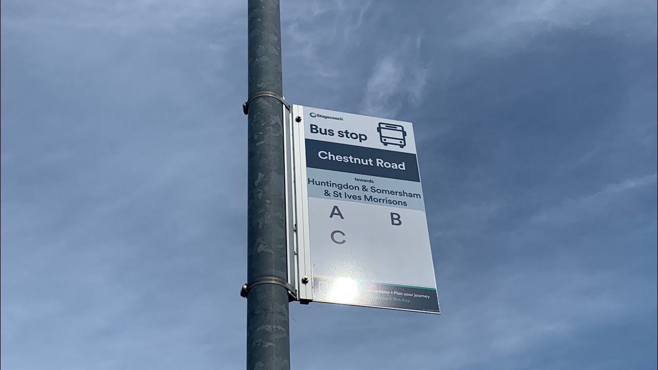 Riding The Cambridge Guided Busway Route B | Once Again - YouTube