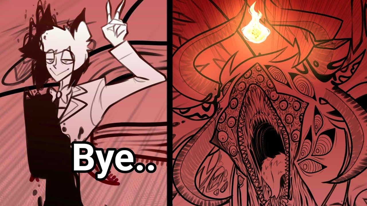 Lucifer's True Form 😱 | HAZBIN HOTEL COMIC - YouTube