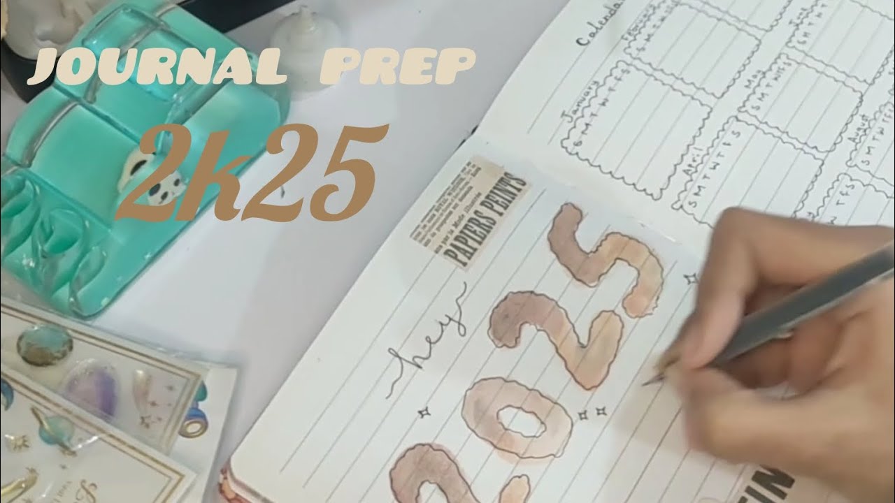 2k25 journal prep|preparing journal for upcoming year|idea for ...