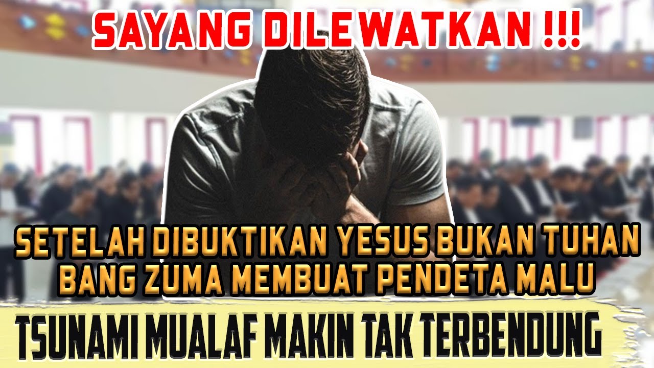 🔴SETELAH DIBUKTIKAN YESUS BUKAN TUHAN, DEBATER MUSLIM MEMBUAT PDT MALU ...