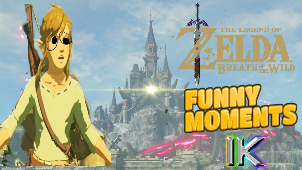 Legend Of Zelda Breath Of The Wild Funny Moments! - YouTube