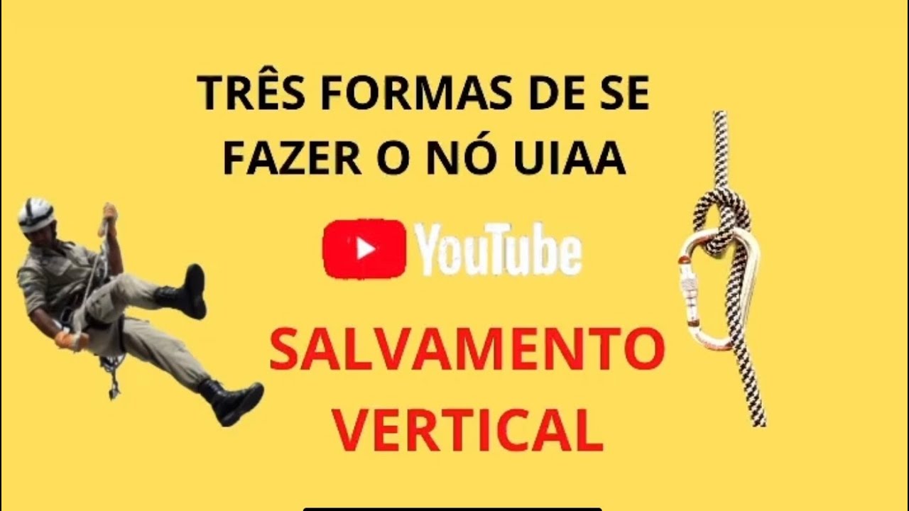 TRÊS FORMAS DE SE FAZER O NÓ UIAA - YouTube