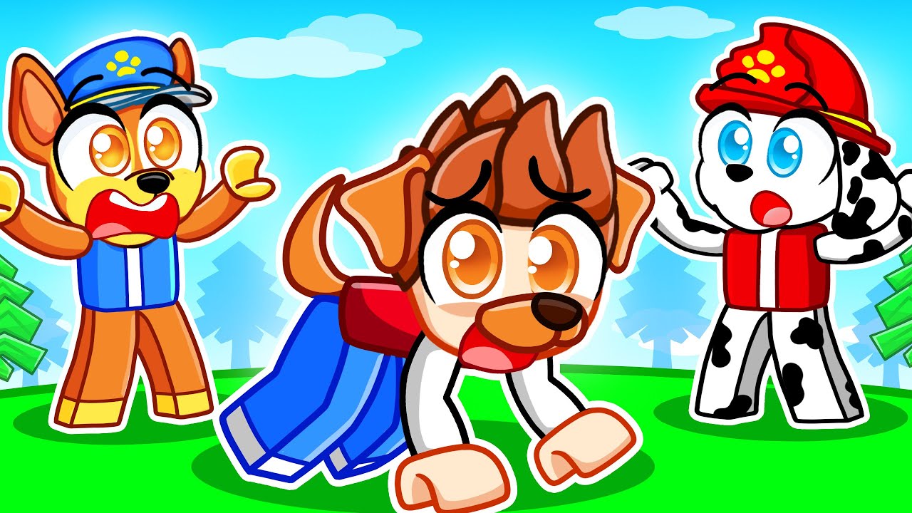 Ryder Becomes A DOG in Roblox! - YouTube