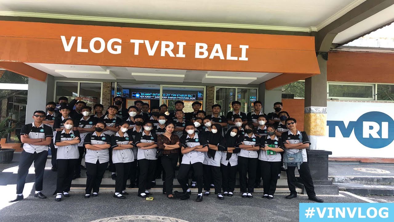 KUNJUNGAN INDUSTRI TVRI BALI - #vlog - YouTube