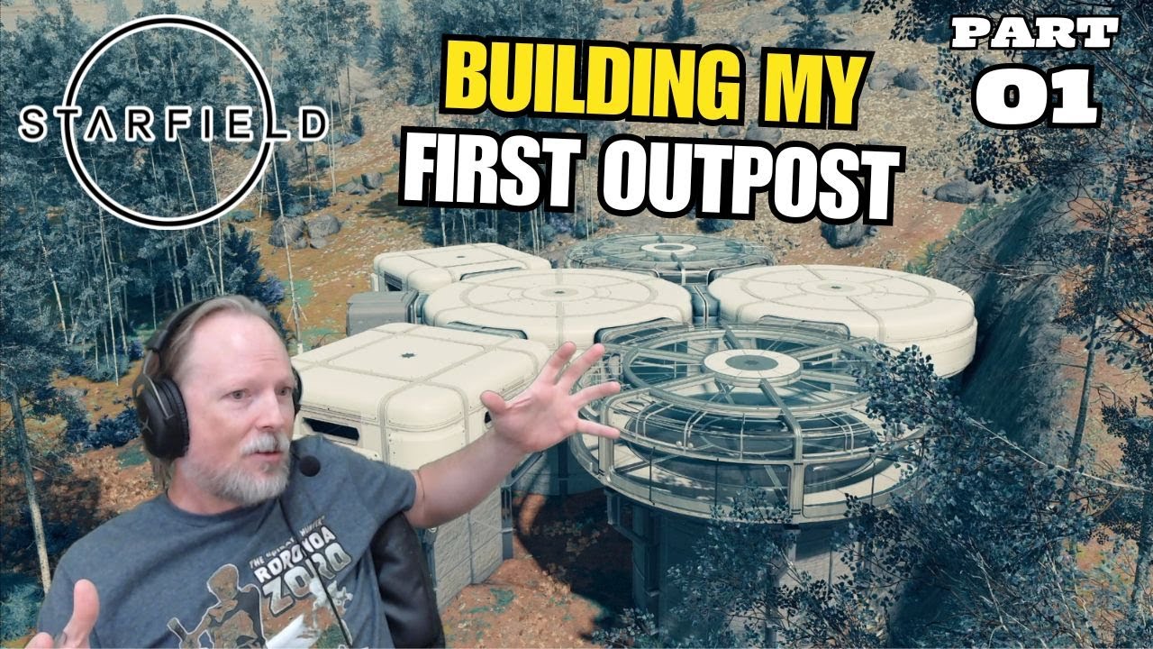 Building My First Outpost - Renfail Plays Starfield | Part 1 - YouTube