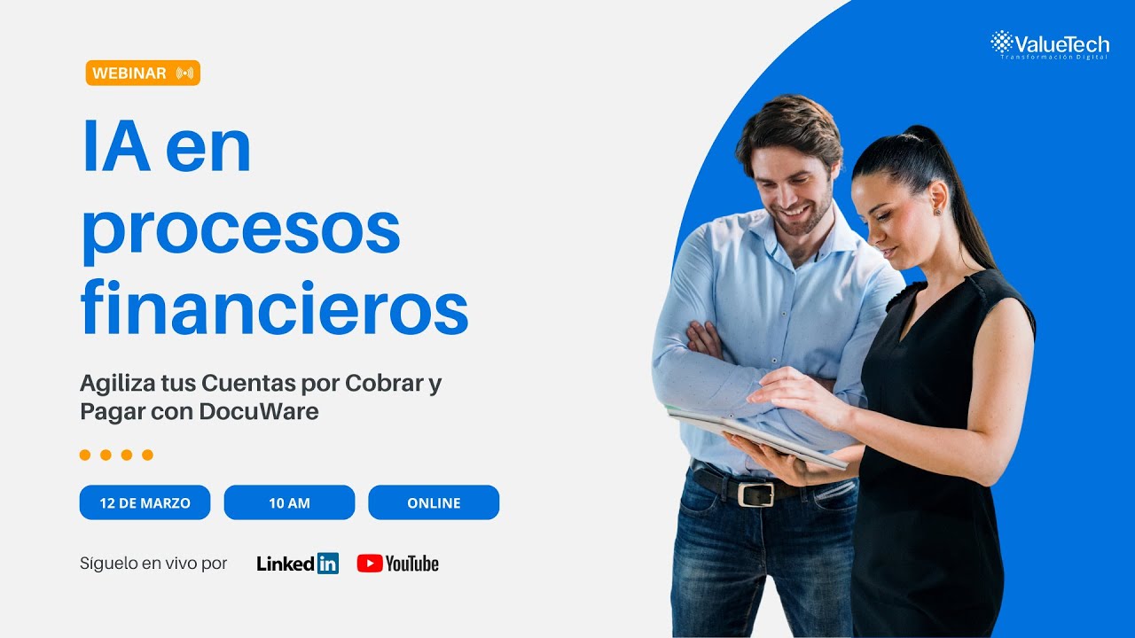 IA en Procesos Financieros: Agiliza tus Cuentas por Cobrar y Pagar - Valuetech Chile - YouTube