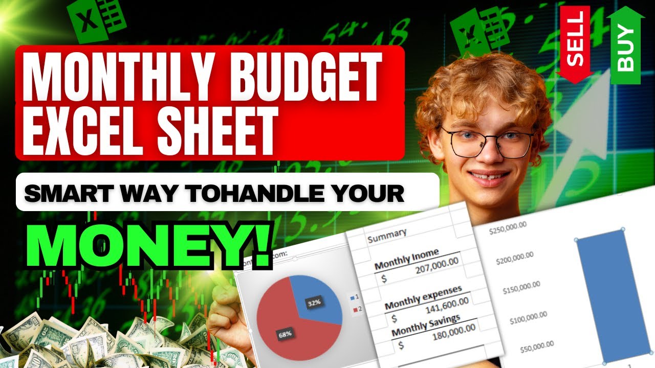 Create a PERFECT Monthly Budget Planner in Excel | Budgeting for ...