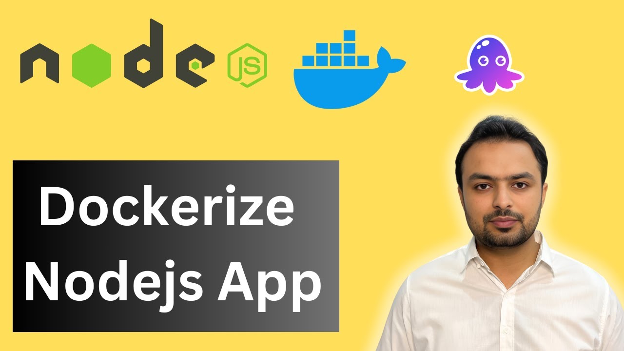 Dockerize Nodejs Application Docker Chainguard Youtube 1965
