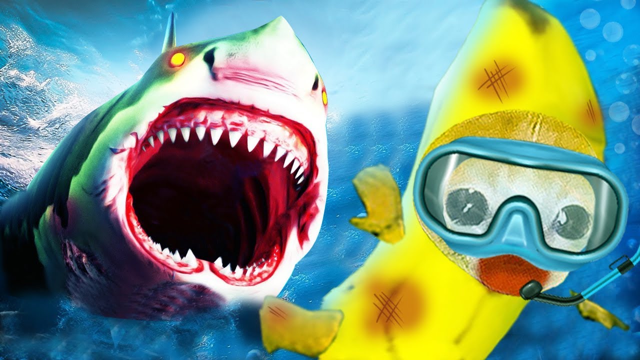 Deep Sea Zoochosis: Banana Cat's Epic Escape from the Sea Monster! 🐱 ...