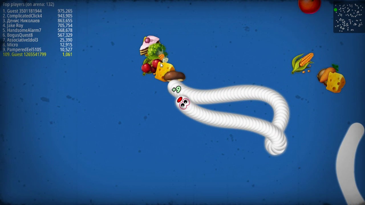 Best worm gaming || Worm Zone game 2020 - YouTube