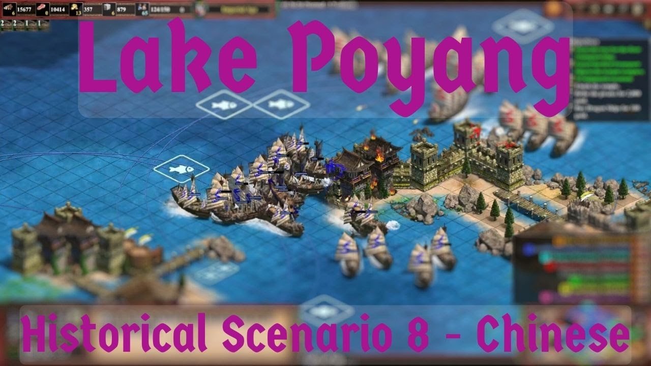 Lake Poyang - Chinese Historical Scenario - AOE2 DE - YouTube