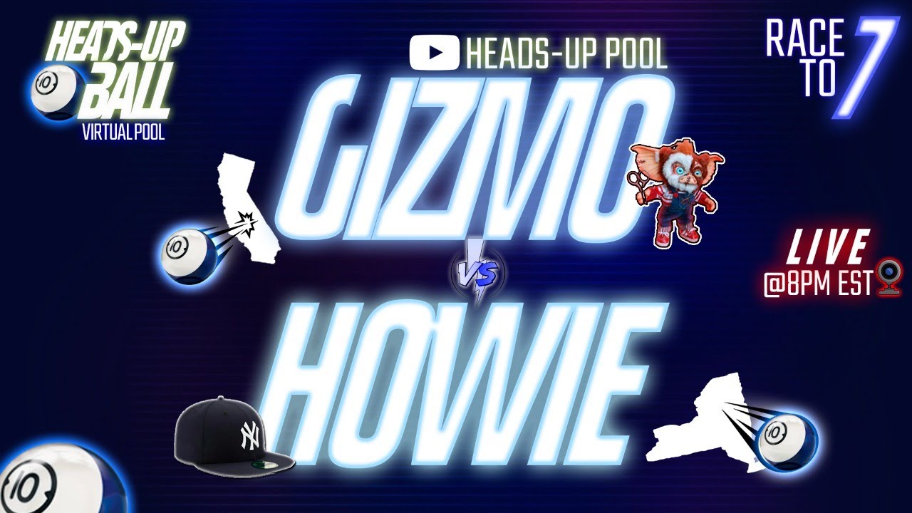 Heads-Up 10-Ball Match (Gizmo vs Howie) Race to 7 - YouTube