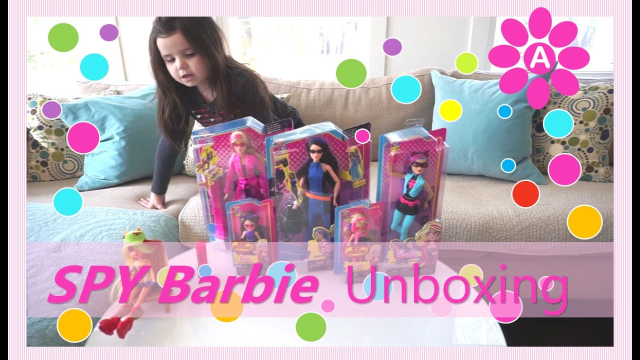 SPY Barbie Unboxing - YouTube