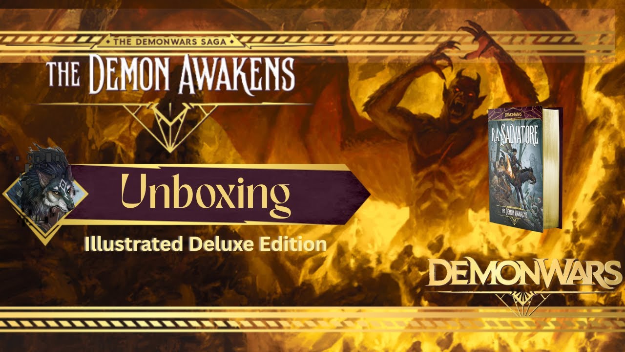 Unboxing The Demon Awakens - Illustrated Deluxe Edition - YouTube
