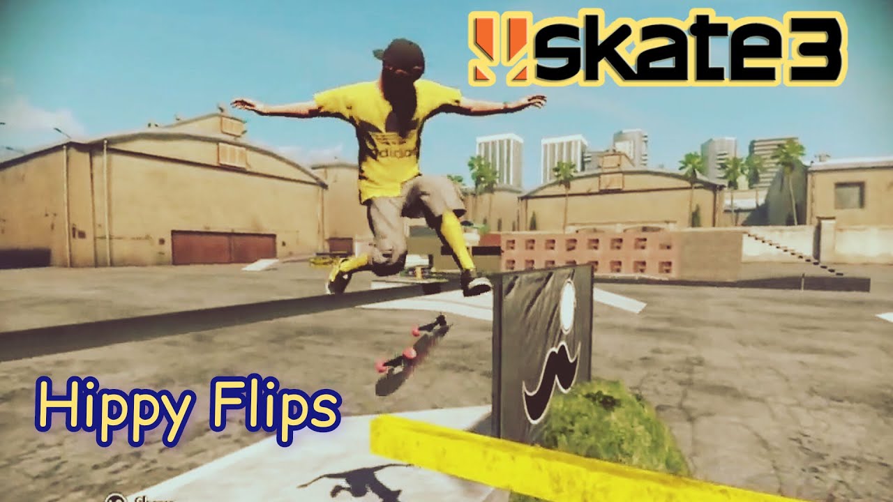 Little compilation of few hippy flips #skate3 #gaming #skate #easkate ...