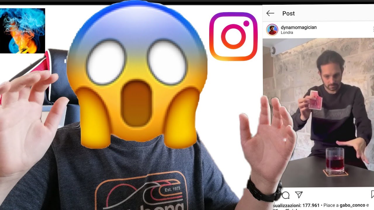 Mago reagisce alle migliori magie di Instagram - YouTube