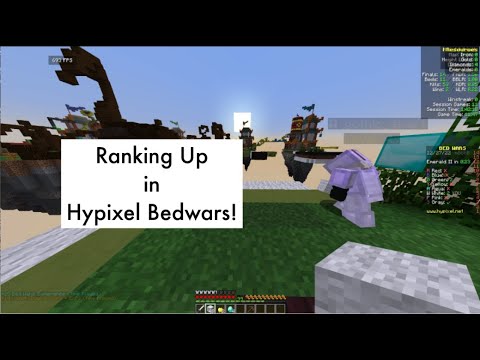 Ranking Up in Hypixel Bedwars! - YouTube