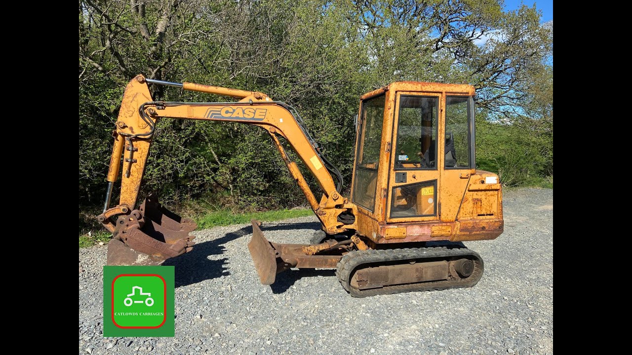 CASE CK28 MINI DIGGER 2.8T TOWABLE SOLD BY www.catlowdycarriages.com ...