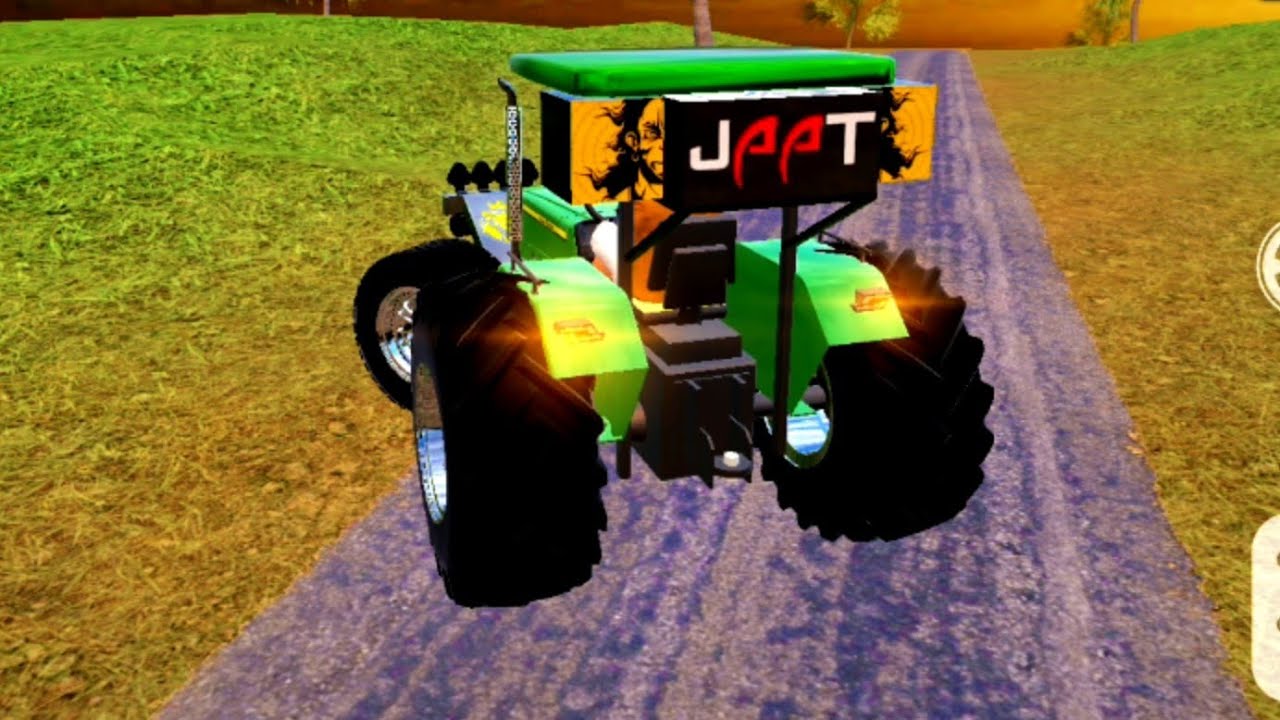 Indian tractor 3D game play Simulator John Deere 5045 d tractor ...
