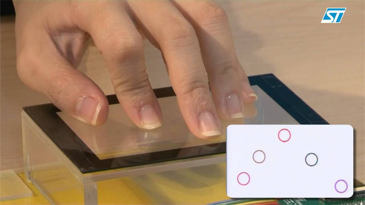 STMicroelectronics | S-Touch FingerTip - YouTube