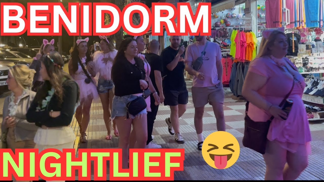 Benidorm Nightlife 2025 🇪🇸 Best Bars & Pubs on Calle Gerona | British ...
