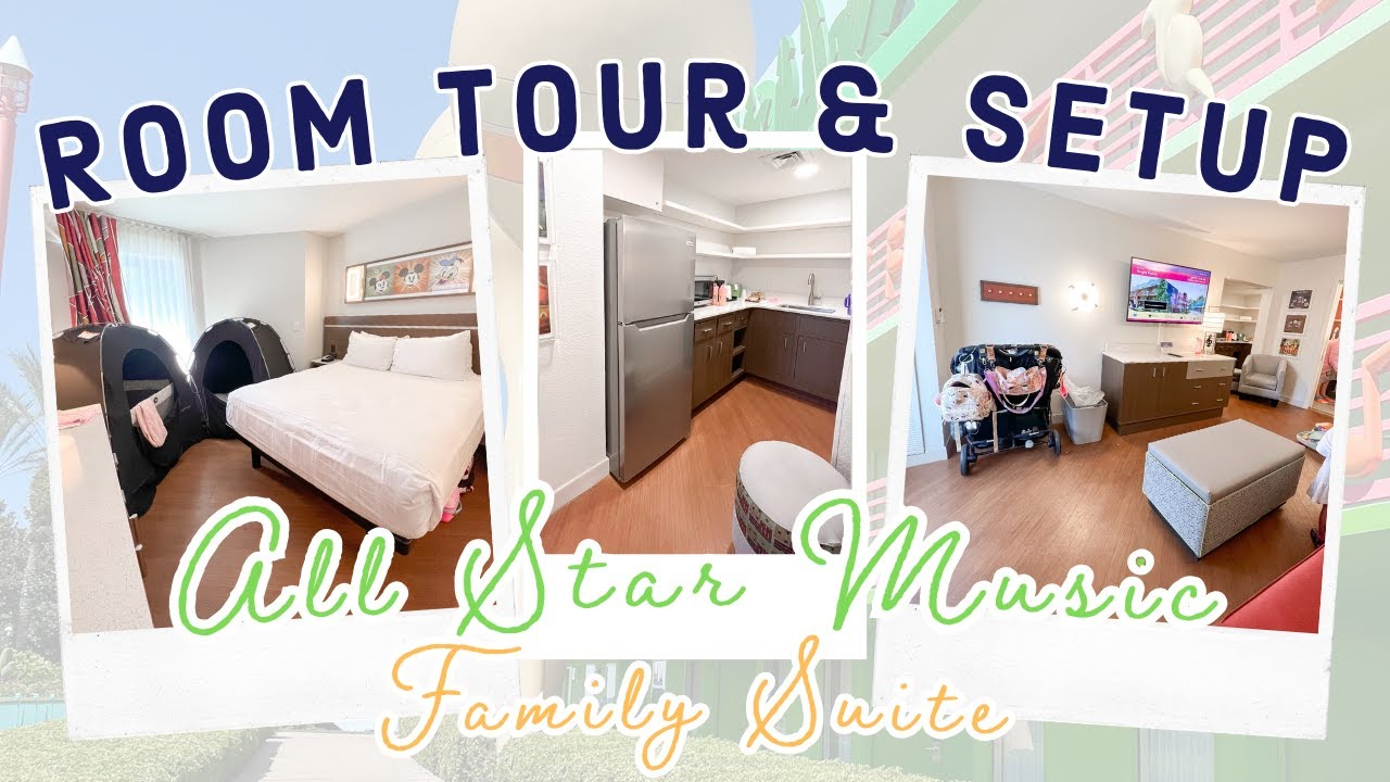 MOST AFFORDABLE Family Suites at Disney World | All Star Music Family ...