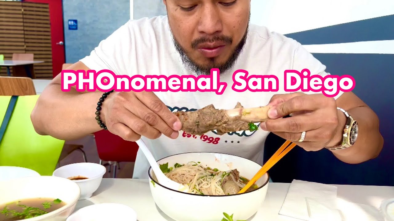 PHOnomenal - Spare rib pho noodle soup, National City - San Diego ...