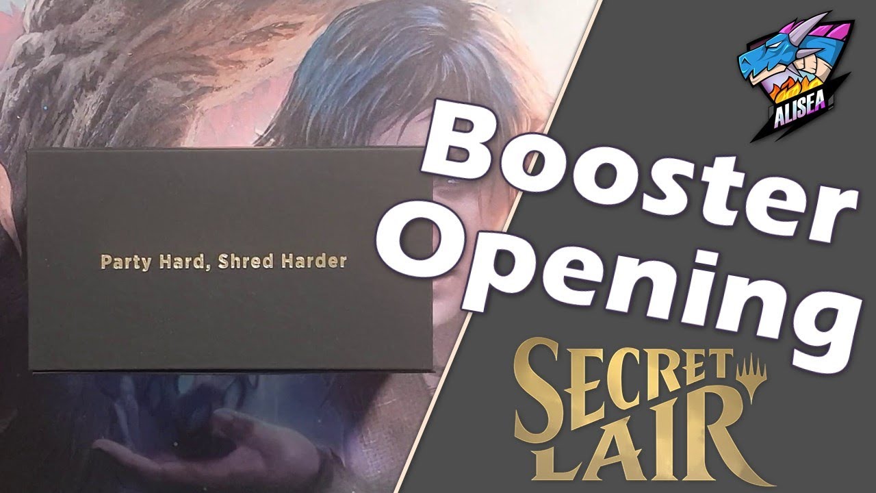 Ouverture Secret Lair Party Hard, Shred Harder - YouTube