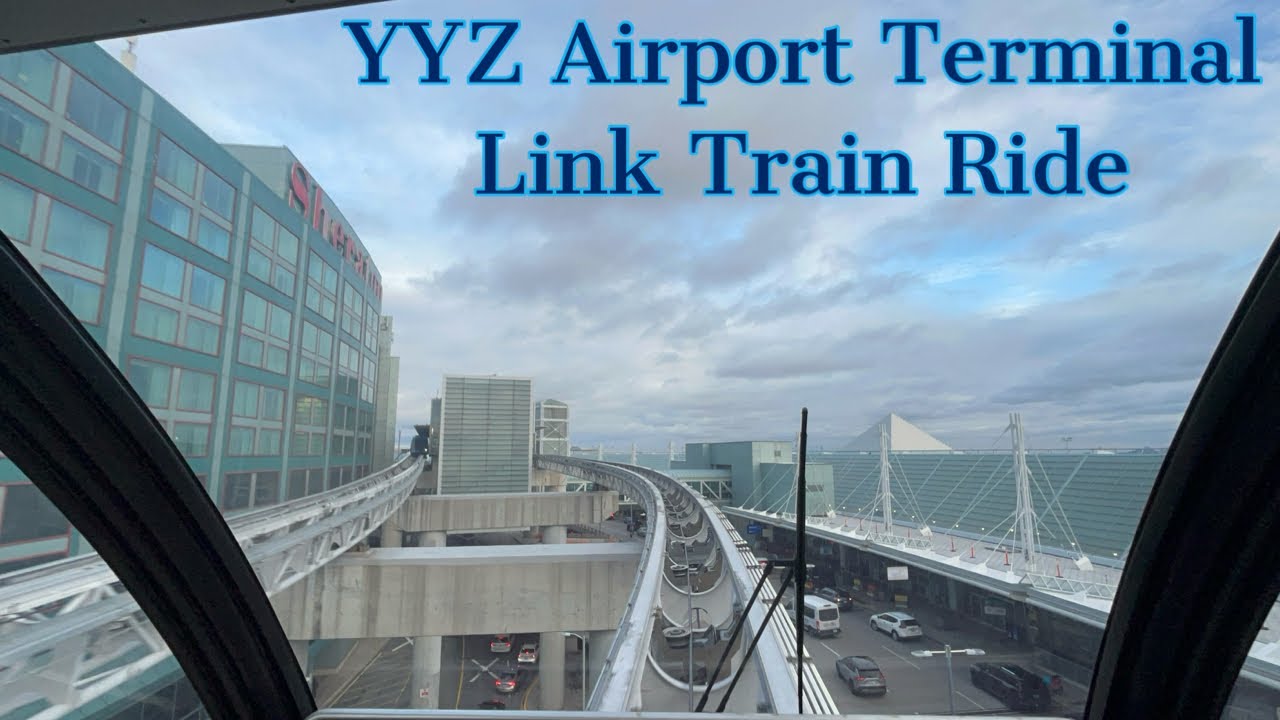 Full Ride on the Toronto Pearson Airport Terminal Link Train From ...