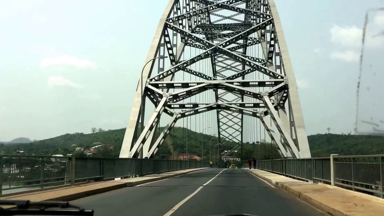 Adome Bridge, Volta Region, Ghana - YouTube