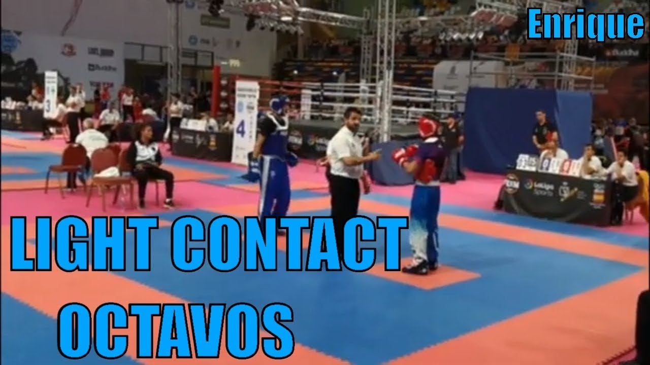 1/8 CTO ESPAÑA LIGHT-CONTACT (KICK BOXING) 2019 - YouTube
