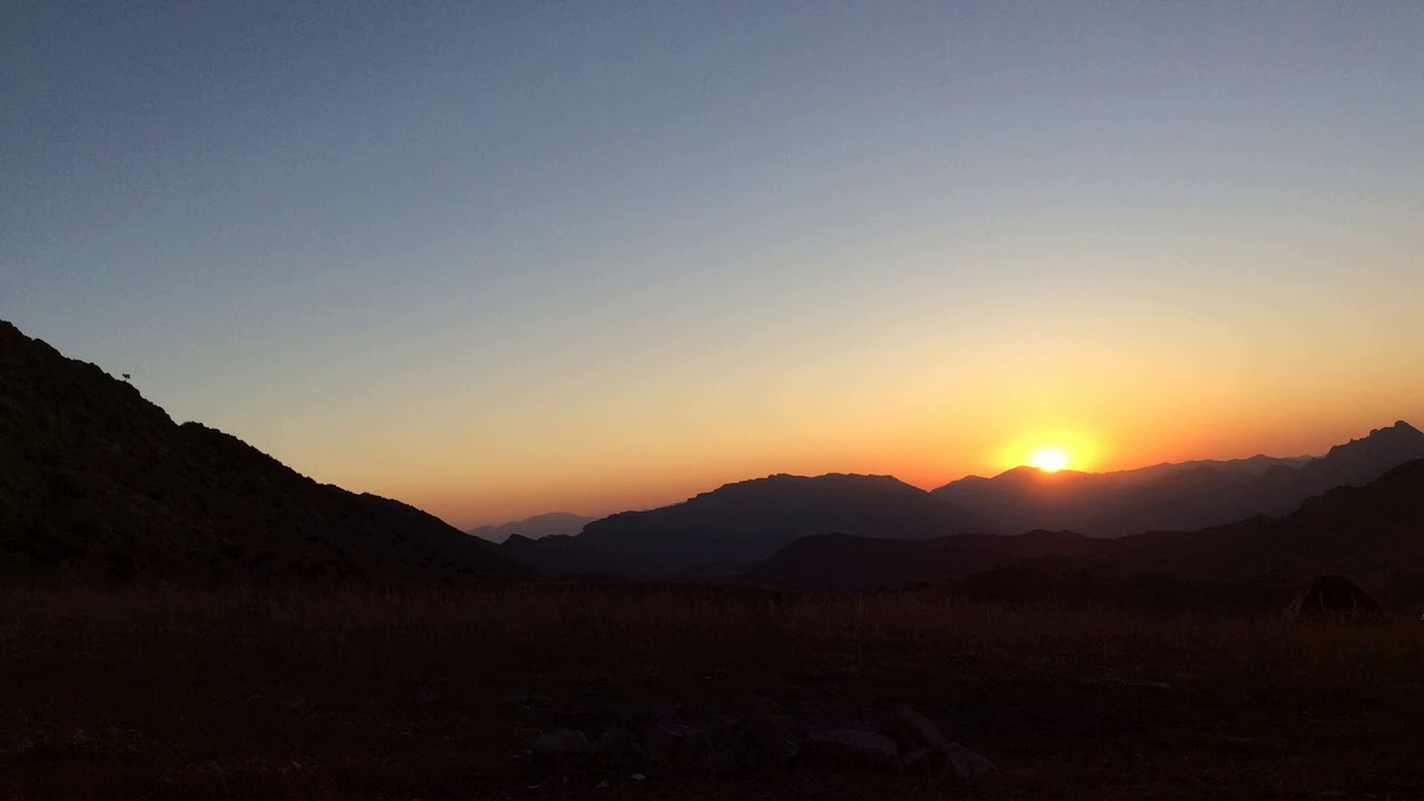 Beauty of Iran Time lapse of sun rise - YouTube