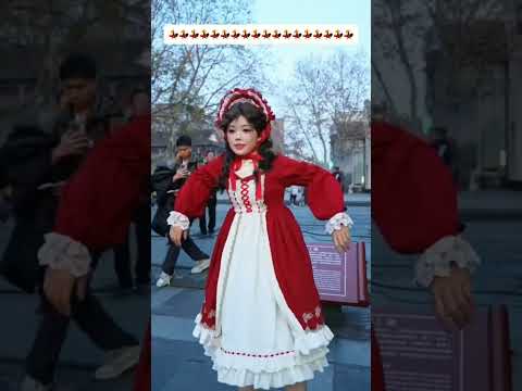 Robot Dance - Barbin ili  with in Lolita Fashion Dress .. #robot #dance #shorts