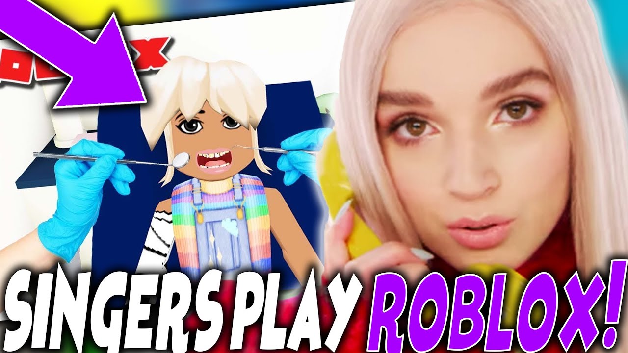 SINGERS That Play Roblox! - YouTube