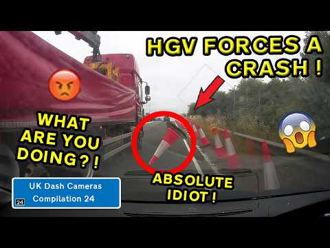 UK Dash Cameras - Compilation 24 - 2026 Bad Drivers, Crashes & Close Calls