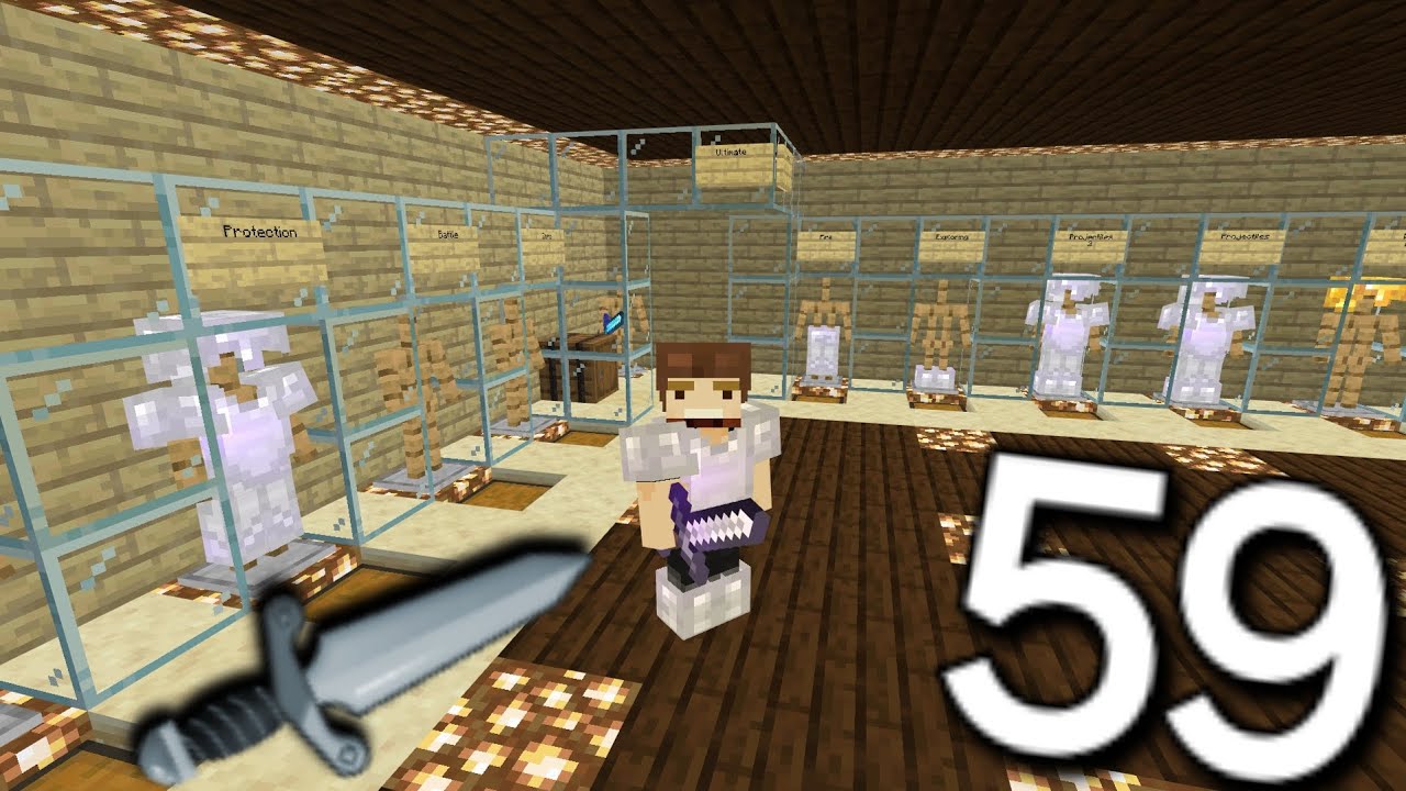 Minecraft Toby's World Episode 59 I make stronger armour - YouTube