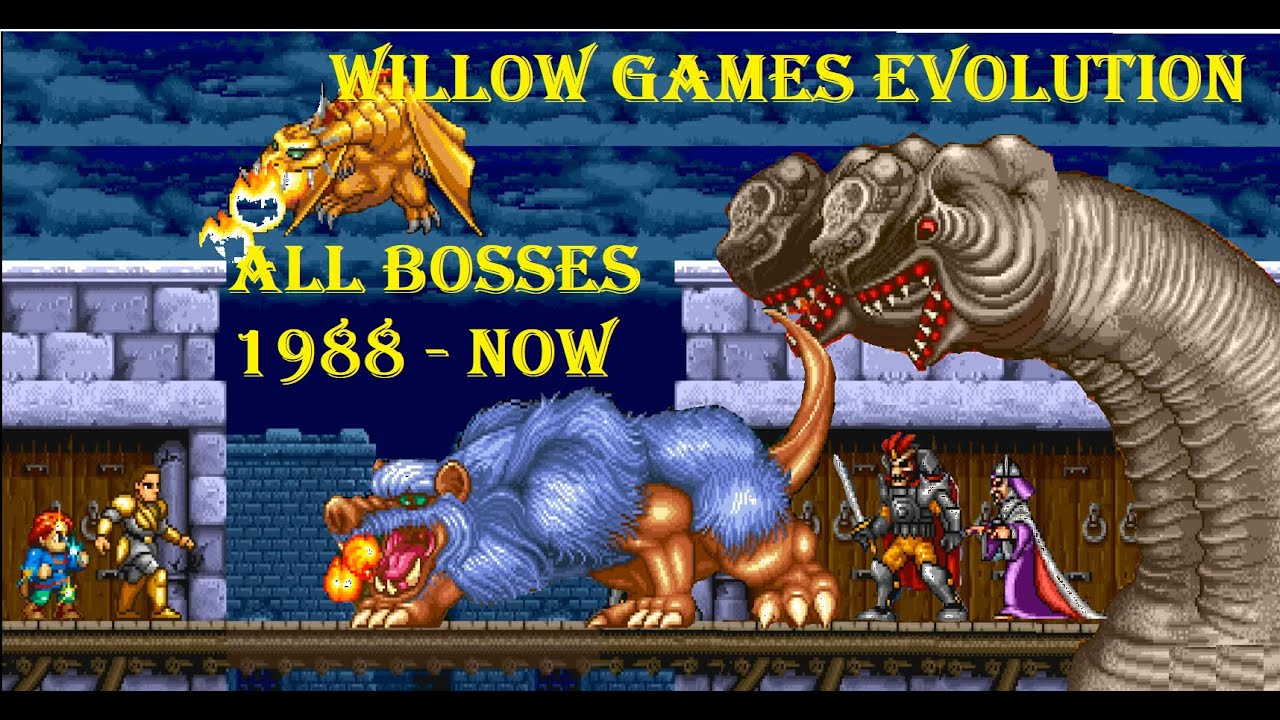 WILLOW (Video games) from 1988 to NOW | All Stages and Bosses - YouTube
