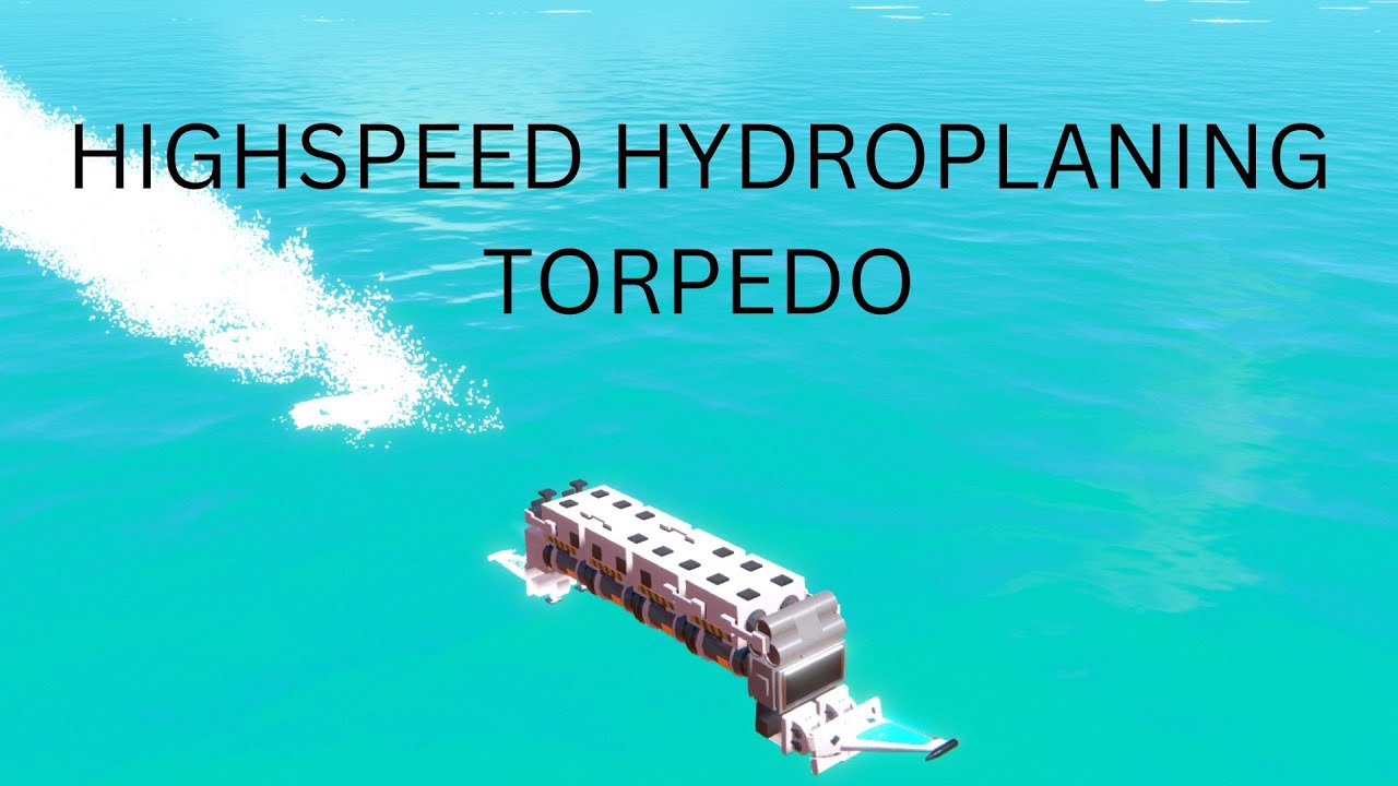 High Speed Hydroplaning Torpedo Trailmakers - YouTube