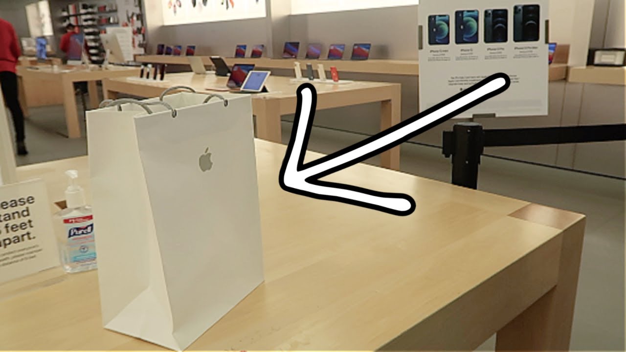 iPhone 12 Pro Max Shopping at the Apple Store - YouTube