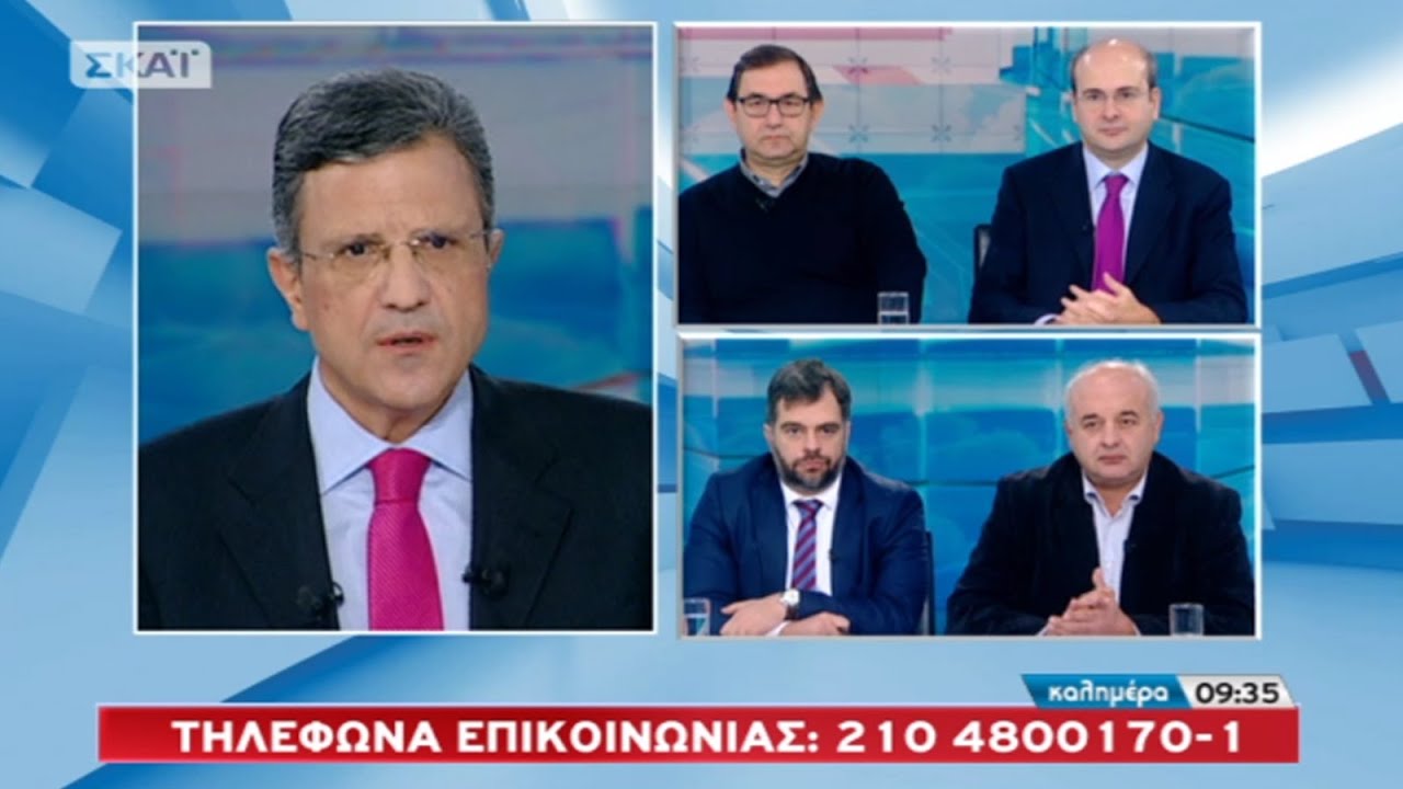 ΠΑΡΕΜΒΑΣΗ ΤΟΥ Ν. ΚΑΡΑΘΑΝΑΣΟΠΟΥΛΟΥ ΣΤΟΝ ΣΚΑΪ - YouTube