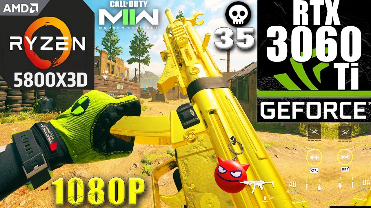 COD: Modern Warfare 2 - Shoot House Map | RTX 3060Ti + R7 5800X3D ...