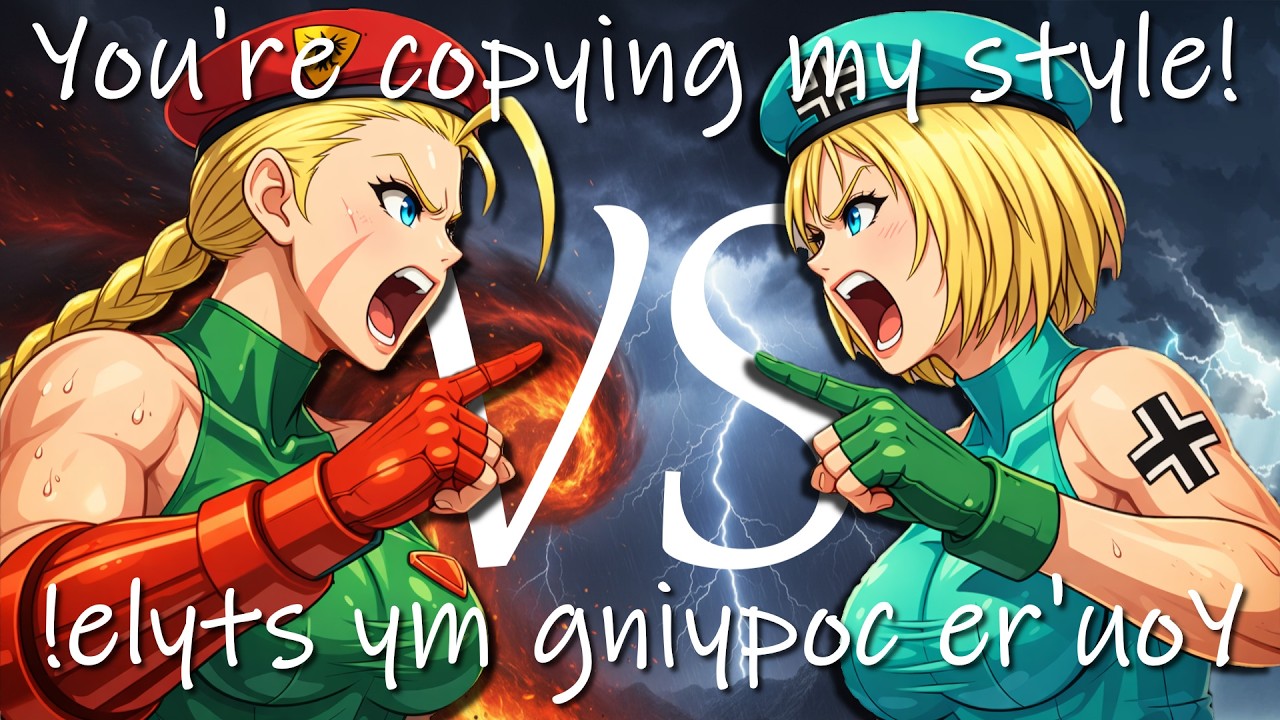 They are so similar but actually different. Cammy vs Natalie. Reverse ...