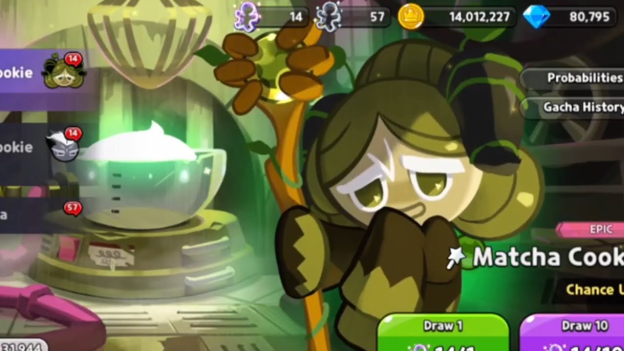 Matcha cookie gacha 💚 (what did I got?) || Cookie: Run Kingdom # ...