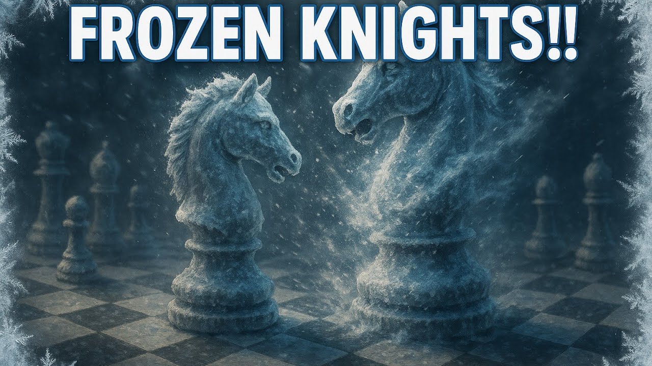 Can You Survive with FROZEN KIGHTS? Chess challenge!!! (ep4) - YouTube