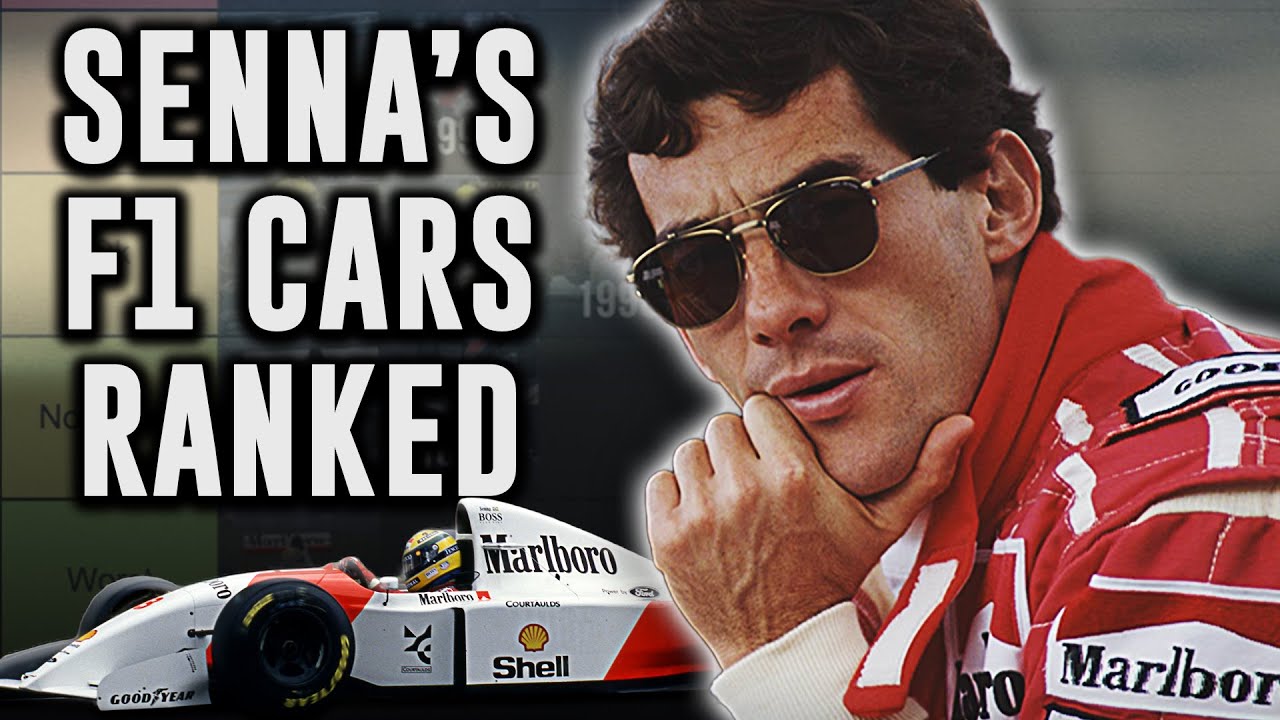 Ayrton Senna's BEST & WORST F1 Cars - YouTube