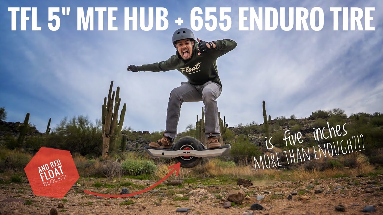 TFL MTE Hub + 655 Enduro Tire + Float Blocks Review! - YouTube